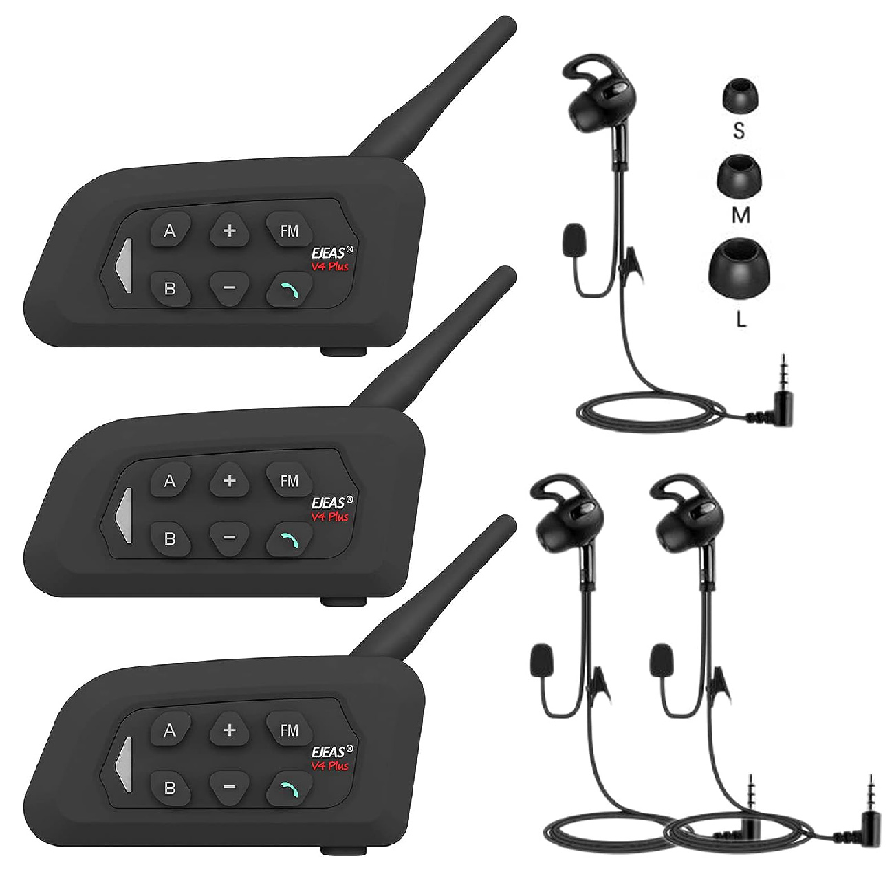 How to pair 1 piece V4 Plus with 2 pieces V6 pro? – Reffcom